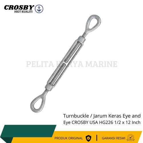 Jual Turnbuckle / Jarum Keras Eye and Eye CROSBY USA HG226 1/2 x 12 ...