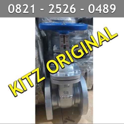 Jual 4" GATE VALVE FCHI JIS 10K FLANGE KITZ CAST IRON BESI CI - UKURAN DN100 4" INCH - Jakarta ...