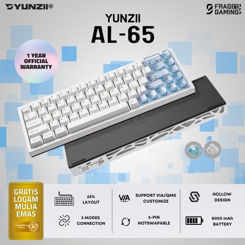 Jual Yunzii AL65 / AL-65 Custom Hollow Wireless Mechanical Keyboard ...