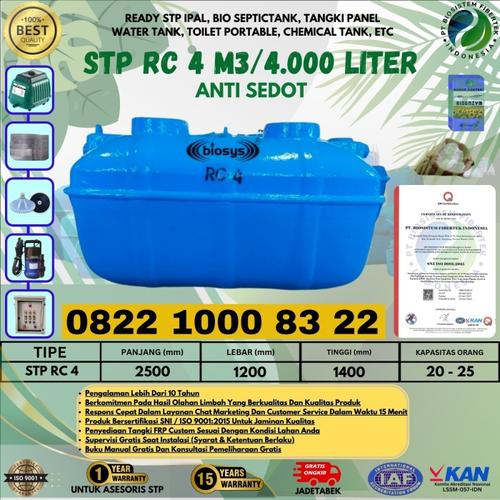 Jual SepticTank STP RC 4 M3/4.000 liter, Sepiteng - Biosys - Biofilter ...