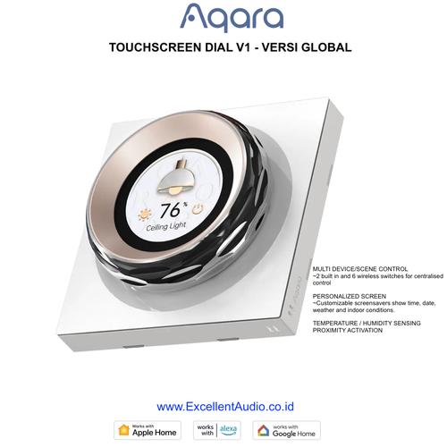 Promo Aqara Touchscreen Dial V1 saklar pintar versi global Cicil 0% 3x ...