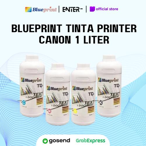 Jual TINTA BLUEPRINT CANON TD 1 LITER B/C/M/Y - BLACK - Kota Batam ...