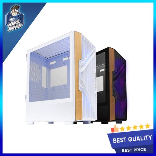 Jual CASING PC CUBE GAMING SHACK 2 FAN RGB (BLACK&WHITE) - Kota ...
