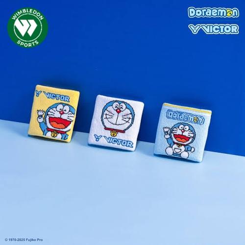 Promo LIMITED EDITION! Wristband VICTOR DORAEMON / Wrist band Badminton ...