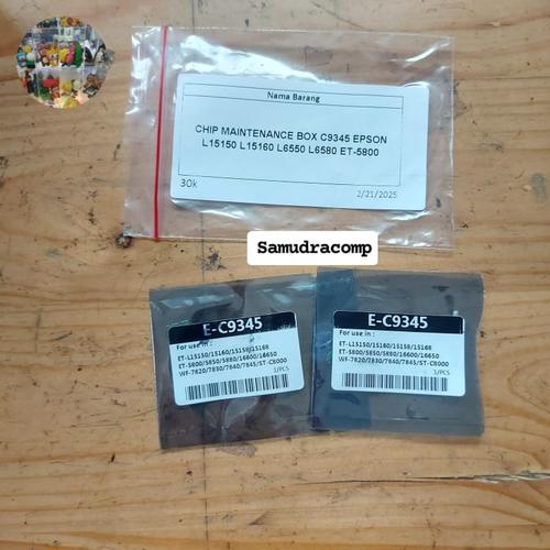Jual CHIP MAINTENANCE BOX C9345 EPSON L15150 L15160 L6550 L6580 ET-5800 ...