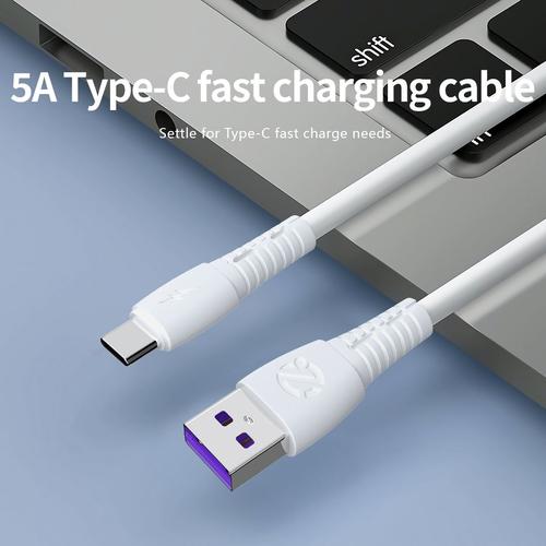 Jual Kabel data type C 5A zeqi fast charger smart chargeing kabel data ...