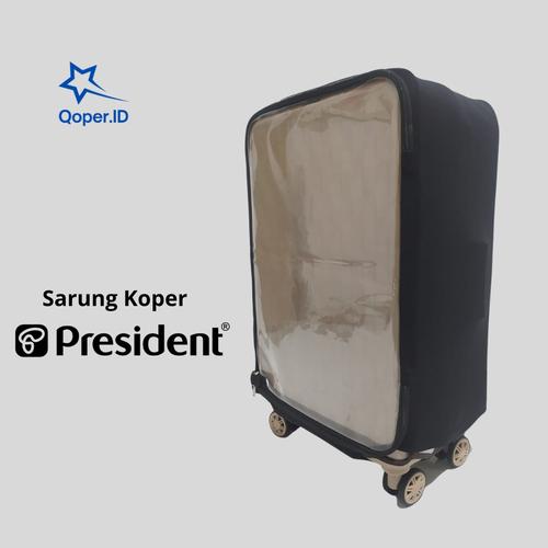 Jual Sarung Koper Cover untuk Koper President Size Small Medium Large ...