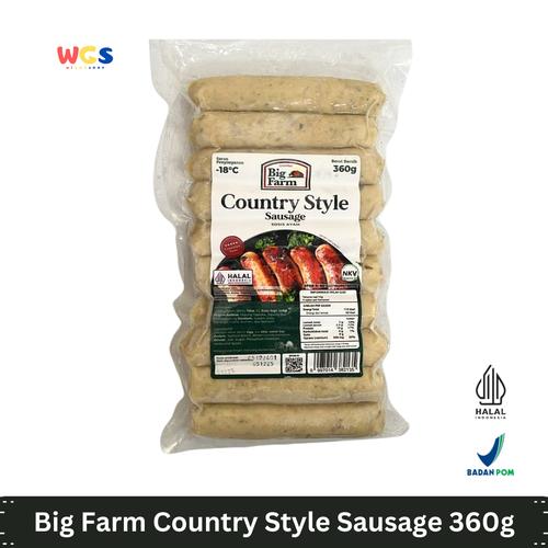 Jual Big Farm Country Style Sausage 360g – Sosis Ayam Premium, Lezat ...