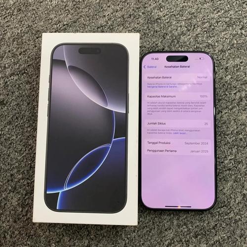 Jual Iphone I6 Pro 128Gb Beacukai Taat pajak Fullset original siklus ...