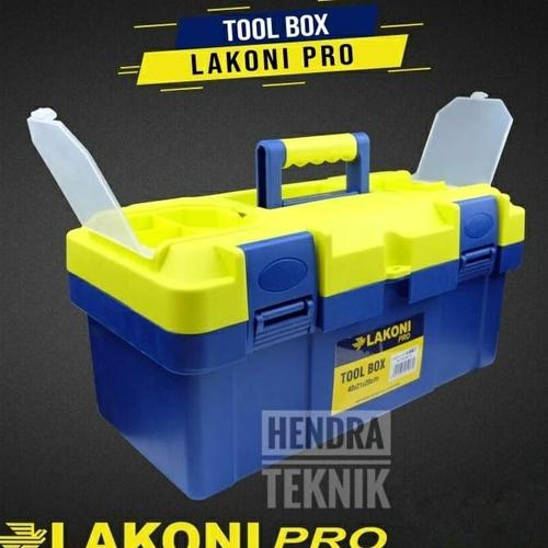 Jual Terbaruuu!!! ORI TOOL BOX PLASTIK MURAH 40cm KOTAK PERKAKAS 400mm ...