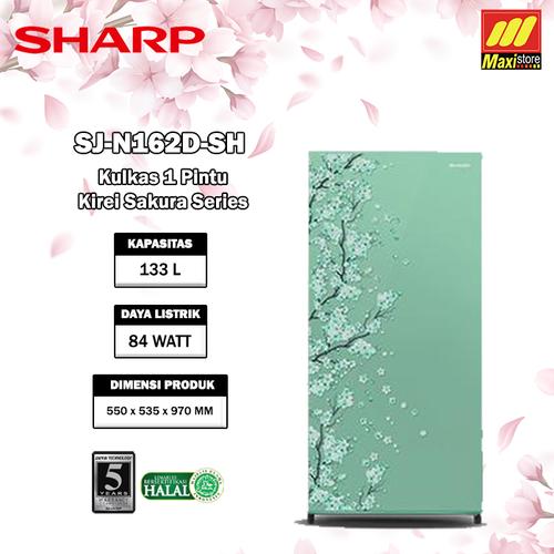 Jual Sharp SJ-N162D-SP/SH/SB Kulkas 1 Pintu [128 L] - Garansi Resmi ...