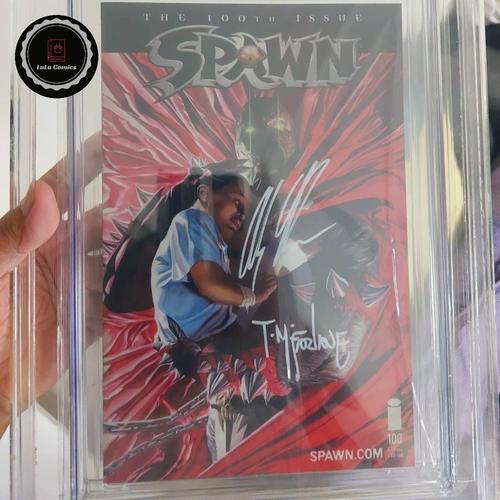 Jual Comics - Image - Spawn #100 (Todd McFarlane) (Alex Ross) (Signed) (Graded) (CGC) - Jakarta ...