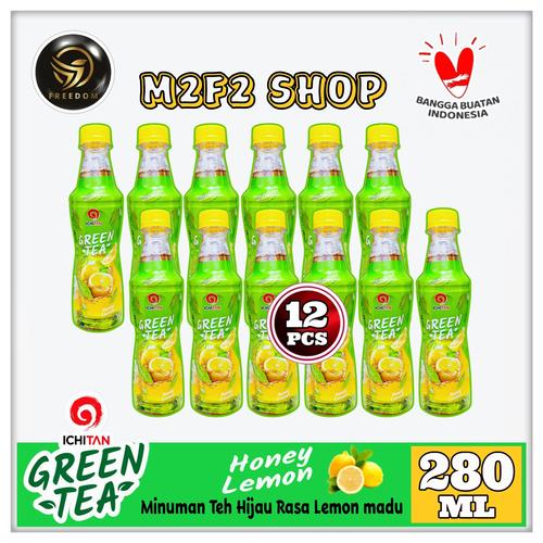 Jual Ichitan Green Tea Honey Lemon Flavoured | Teh Hijau Rasa Lemon Madu Botol Pet - 280 ml ...