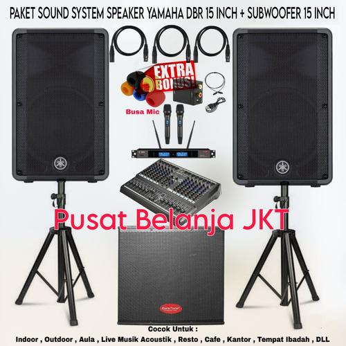 Jual Paket Sound System Indoor Outdoor Live Musik Karaoke Speaker ...