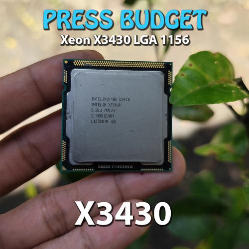 Jual Prosesor Intel Xeon X3430 4 Cores 4 Threads LGA 1156 Press Budget - Kab. Tasikmalaya ...