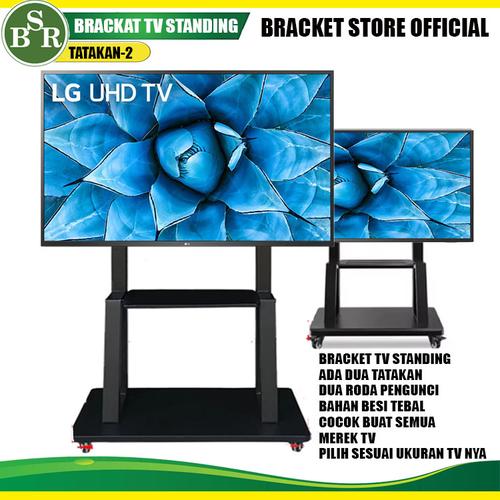 Jual Bracket Standing TV LED 24 32 40 42 43 45 49 50 55 60 65 75 100 ...