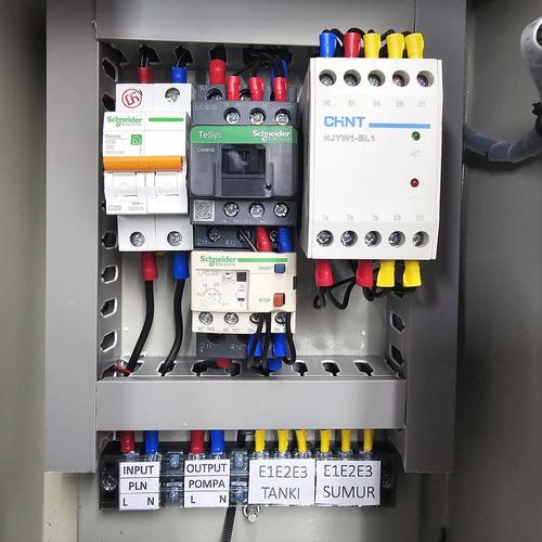Jual panel pompa otomatis 2 tanki sumur dan tanki /panel pompa 2 ...