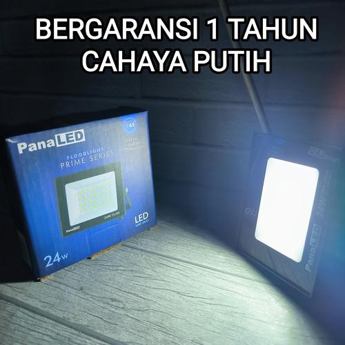 Jual PANALED LAMPU SOROT FLOODLIGHT LED 24W 24 WATT CAHAYA PUTIH BAGUS ...