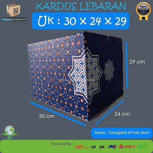 Jual KARDUS LEBARAN 30x24x29 - SMALL BIRU - Jakarta Barat - TRIJAYA ...