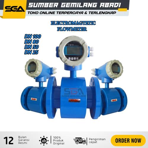 Jual Flow Meter Electromagnetic flowmeter 3 inch Flow meter ...