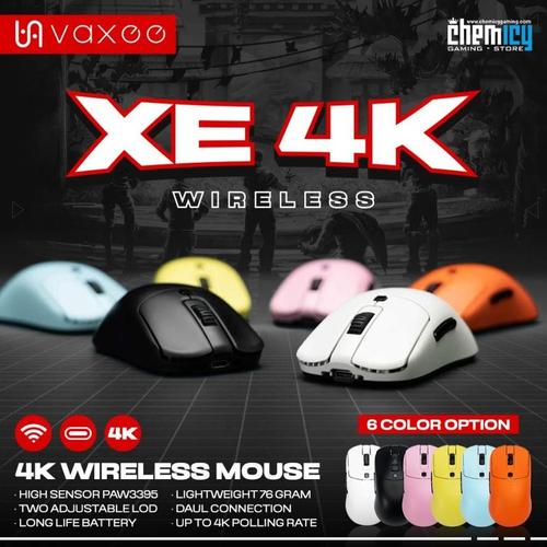 Jual [BEST QUALITY] VAXEE XE 4K WIRELESS LIGHTWEIGHT GAMING MOUSE ...