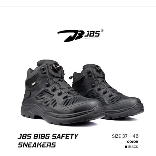 Jual Sepatu Safety Sneakers Tali Putar Pelindung Baja JBS 9195 - Kota ...