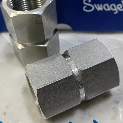 Jual Reducing Coupling 3/4" FNPT x 1/2" FNPT SS316 Swagelok SS-12-HRCG ...