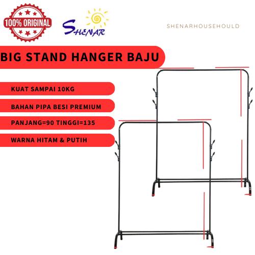 Jual GARMENT RACK BIG STAND HANGER GANTUNGAN TOPI BAJU RAK GANTUNGAN ...