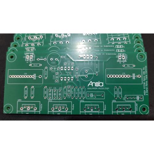 Jual PCB Line Preamp Input Mixer Low Noise Simple Tone Control 3 Band ...