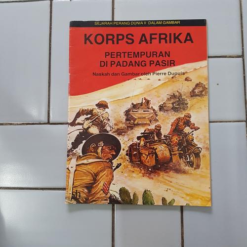 Jual Komik Sejarah Perang Dunia II dalam Gambar Korps Afrika ...
