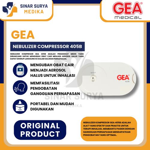 Jual GEA - Nebulizer GEA 405B / Compressor Nebulizer Alat Uap ...