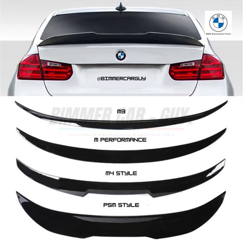 Jual Spoiler Ducktail PSM/M4 Style/M Perf/M3 for BMW F30, F80 M3 ...