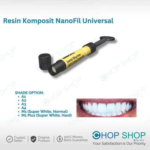 Jual Original NanoFil Resin Komposit Veneer A1 A2 A3 A4 - Composit ...