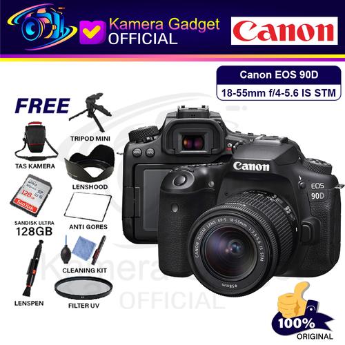 Promo Canon EOS 90D Kit 18-55mm IS STM Camera DSLR ORIGINAL BERGARANSI ...