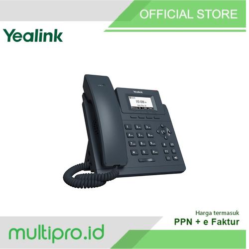 Promo Yealink SIP T30 Entry-level IP Phone with 1 Line Pengganti dari T19E2 Cicil 0% 3x ...
