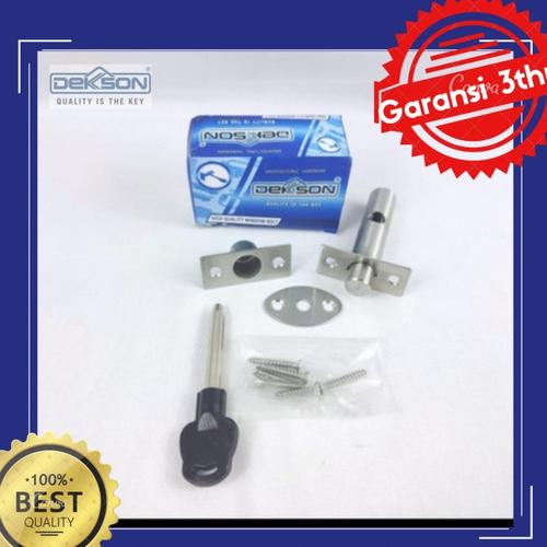 Jual Window Bolt Dekkson WB WITH KEY SSS best seller dekson - Kab ...