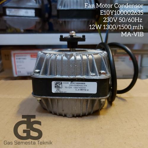 Jual FAN MOTOR CONDENSOR MA-VIB 12W 230 50/60HZ MADE IN ITALY - Kota ...