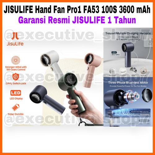 Jual JISULIFE Hand Fan Pro1 FA53 100S 3600 mAh - Garansi Resmi JISULIFE ...