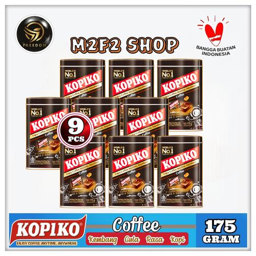 Jual Permen Kopiko Coffee Candy Festive Kaleng | Tin - 175 gr (Harga 9 ...