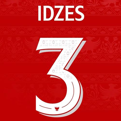 Jual Idzes Timnas Indonesia Home Away 2025/2026 Erspo Nameset Number ...