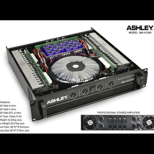Jual POWER AMPLI ASHLEY MA 41200 / POWER AMPLI ASHLEY MA41200 - Jakarta Barat - Sinar Sakti ...