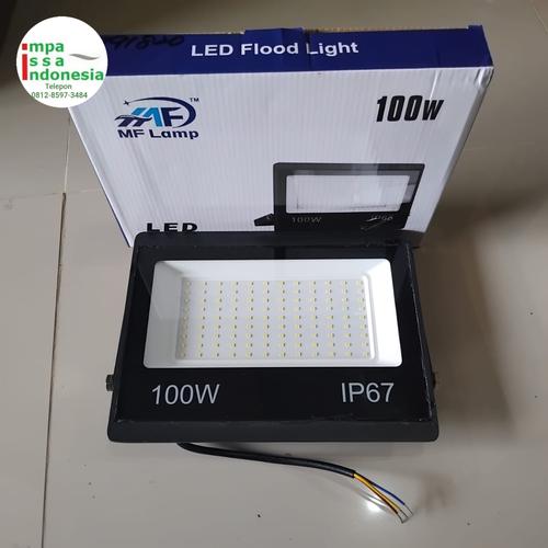 Jual 791820 - LED FLOOD LIGHT FIXTURE, AC 100-240V, 100W, 325 x 200 MM ...