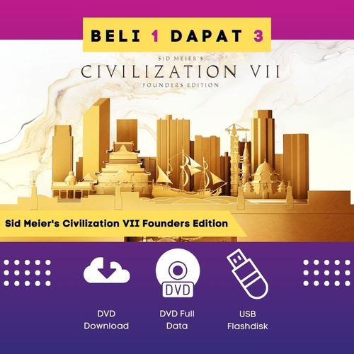 Jual Sid Meier's Civilization VII Founders Edition | Game PC Original ...