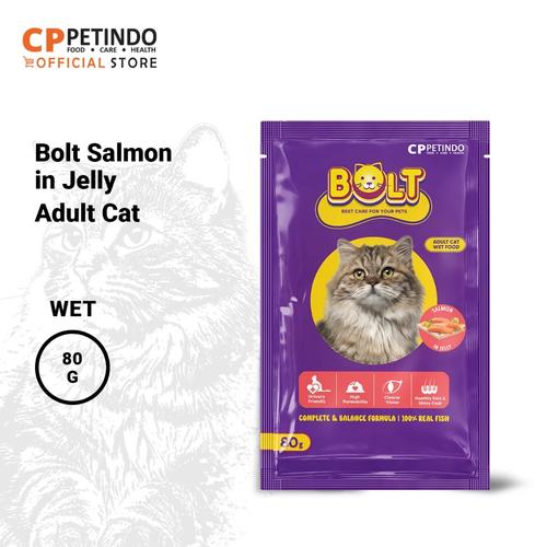 Jual Makanan kucing basah BOlT POUCH BOLT Saset wet food bolt sachet ...
