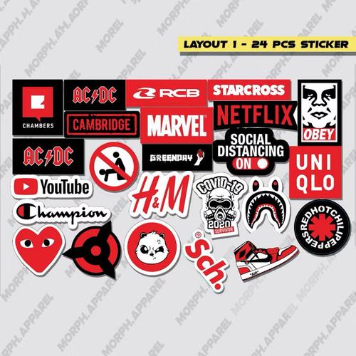 Promo Sticker Pack - Sticker Distro - Sticker Helm / Outdoor - Sticker ...