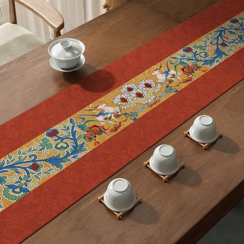 Jual Taplak Meja Rumah Oriental Minimalis Varian Motif / Chinese Table ...