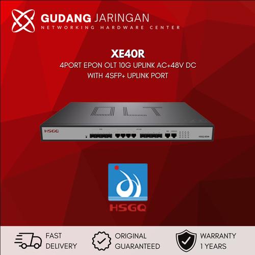 Jual XE04R / XE04ID HSGQ 4 PORT EPON SFP SLOTS 4*10G SFP+ UPLINK SLOT ...