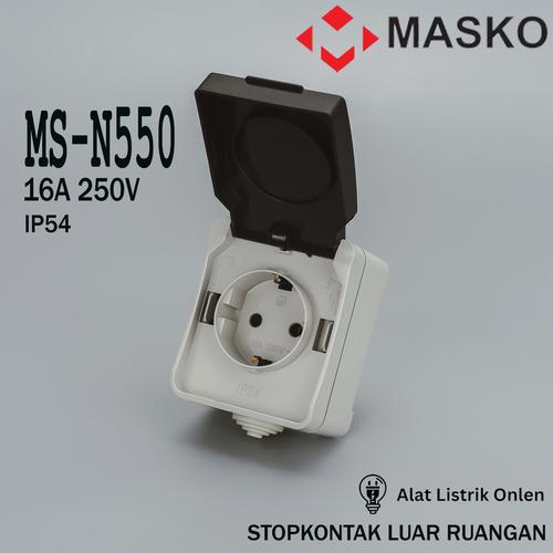 Jual MASKO OB STOP KONTAK ARDE SEGI WHITE N-550 IP54 - Kota Surabaya ...