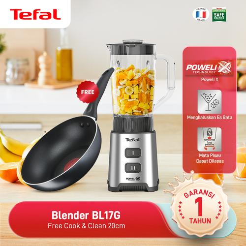 Promo Tefal Blender Pulseo Glass Low Watt / Hemat Energi Series BL17G Cicil 0% 3x - Jakarta ...