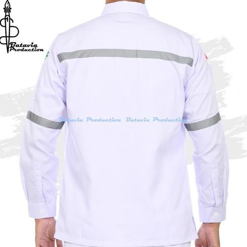 Jual promo Baju Kemeja Wearpack Safety K3 Lengan Panjang - Seragam ...